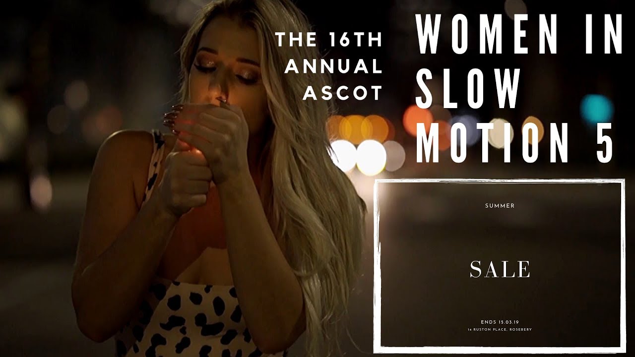 Sexy Beautiful Women Walking Around and Moving In Slow Motion 5 - YouTube