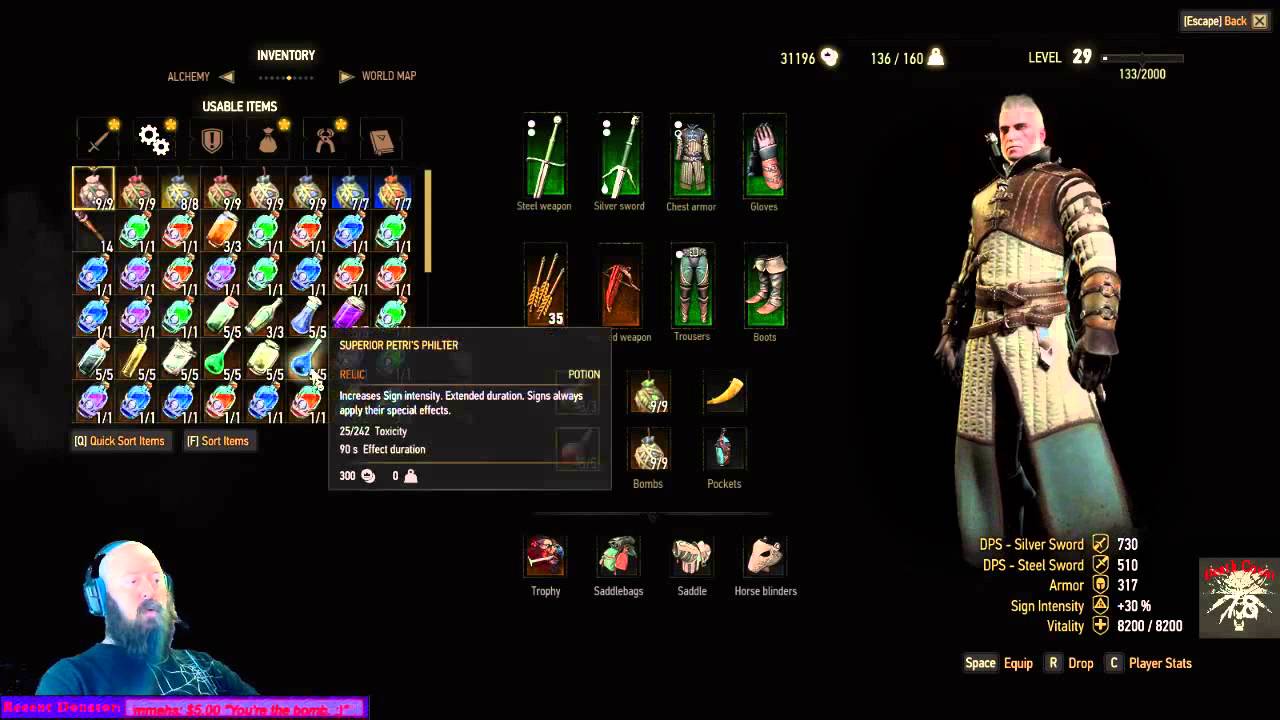 Spider Explains his Alchemy-Bomb Build (revised) - YouTube