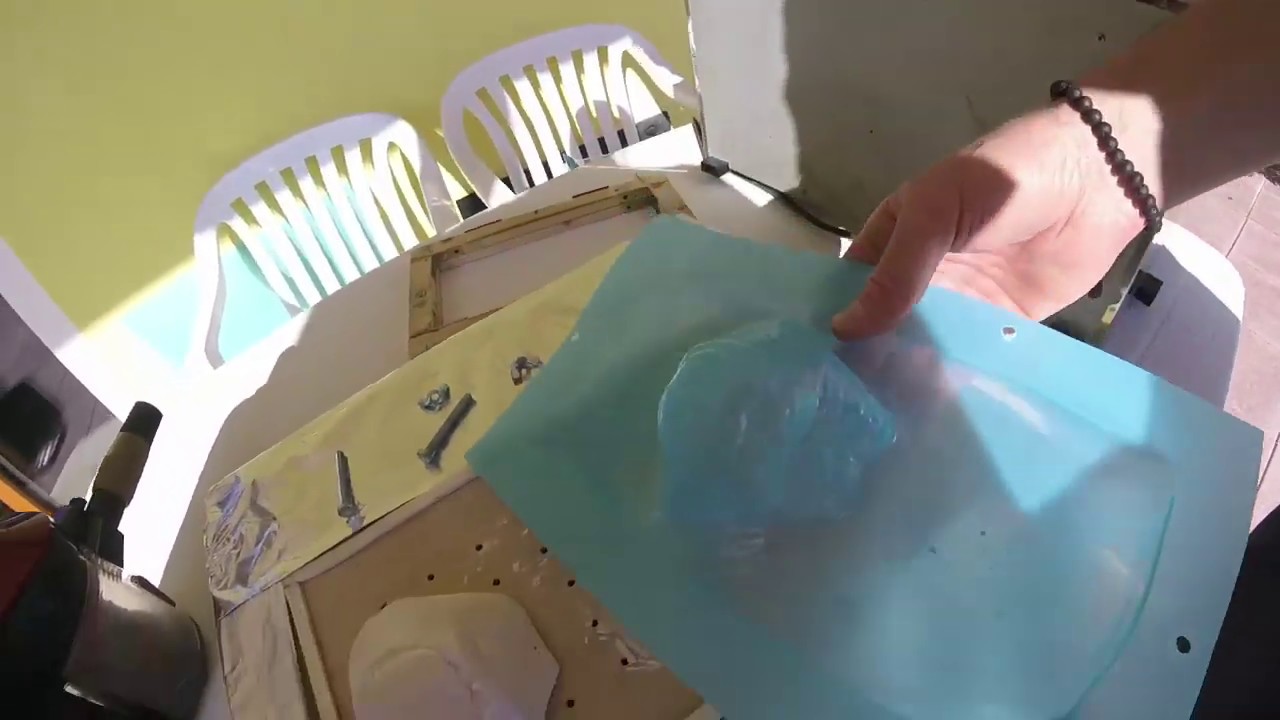 DIY Thermoformed Protective Mask (PROCESS) - YouTube