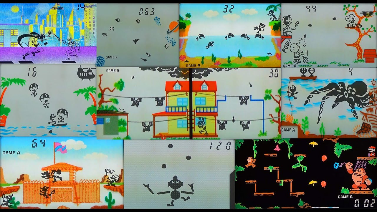 MAME Handheld LCD Games - Part 9 - YouTube