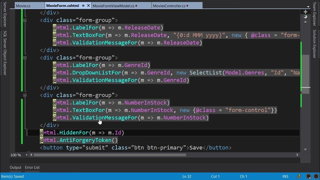ASP.NET #55 - Code Review [By Mosh Hamedani] - YouTube