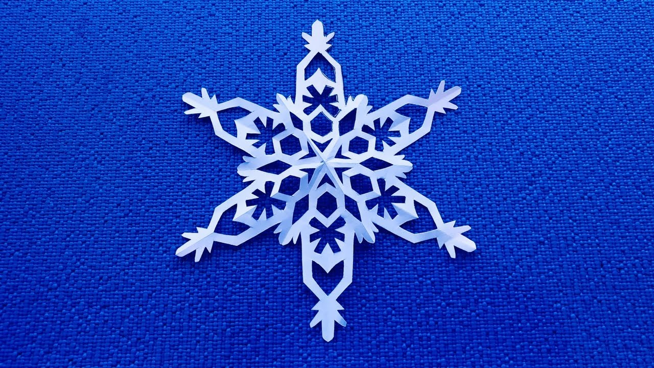 DIY Paper Snowflakes YouTube DIY Paper Snowflakes YouTube