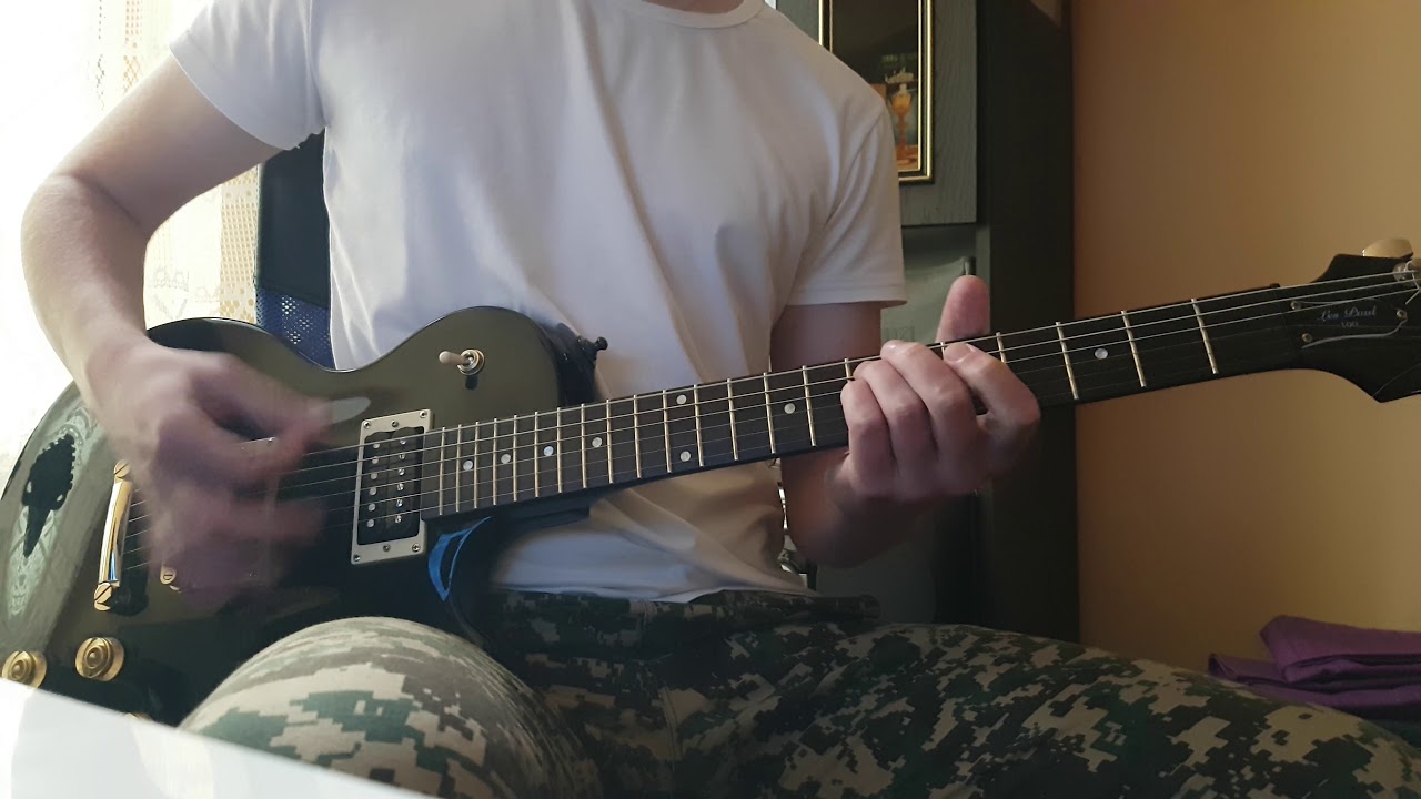 Staind Its Been Awhile Guitar Cover Youtube