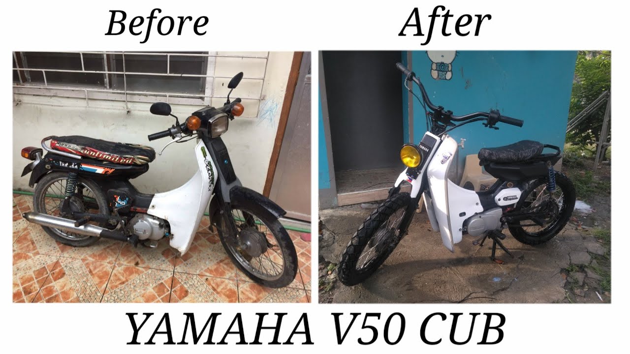 Yamaha v50 Modification / Restoration - YouTube