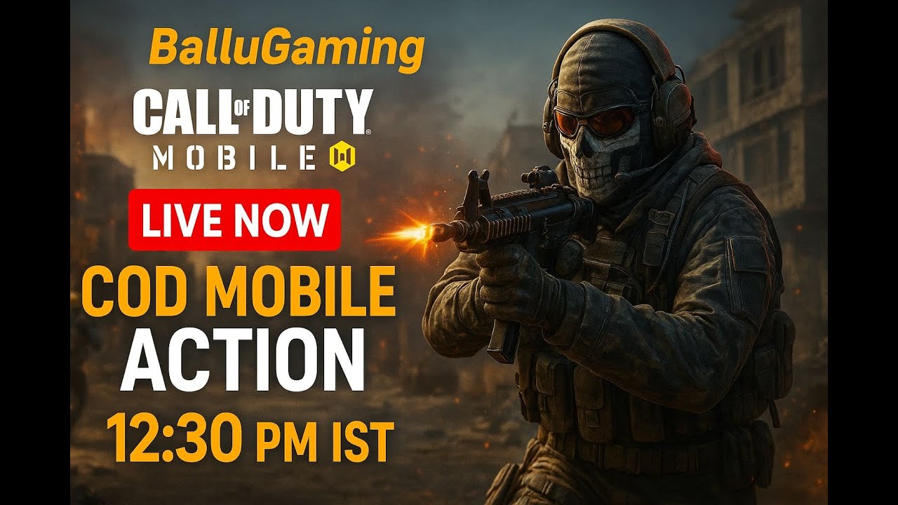 COD Mobile Ranked Grind LIVE – Pro Tips & Victory Royale | BalluGaming ...