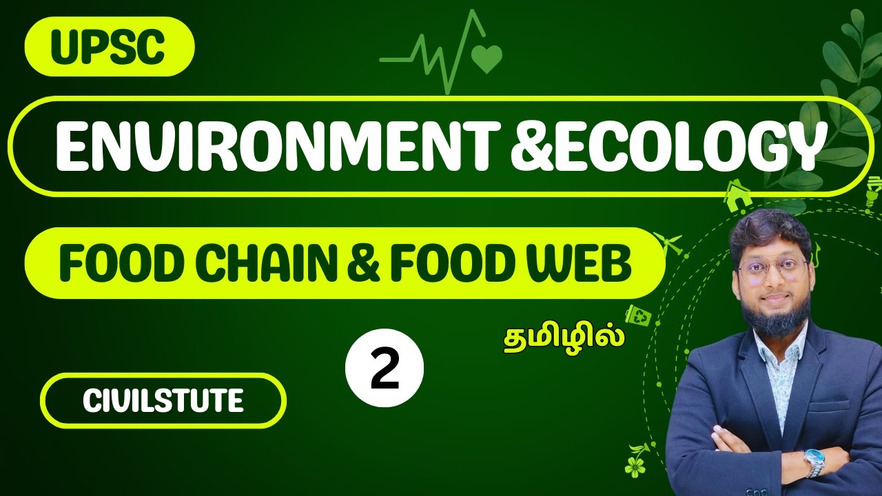 Environment & Ecology series for UPSC | Lesson - 2 | Food web and Food ...