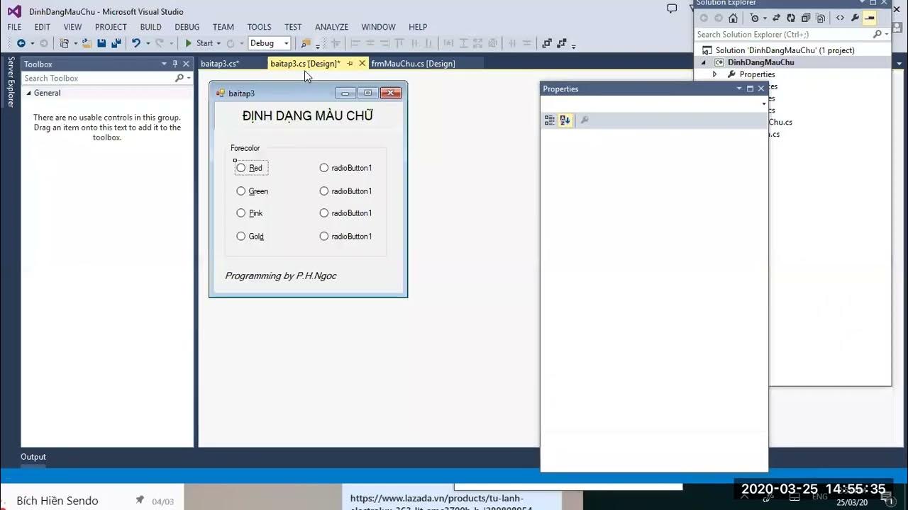 Winform C# Radio Button - YouTube
