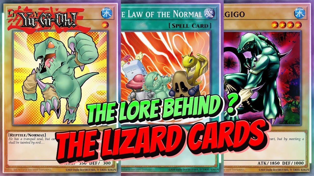 The Lore Behind The Lizard Cards ! Yugioh ! - YouTube