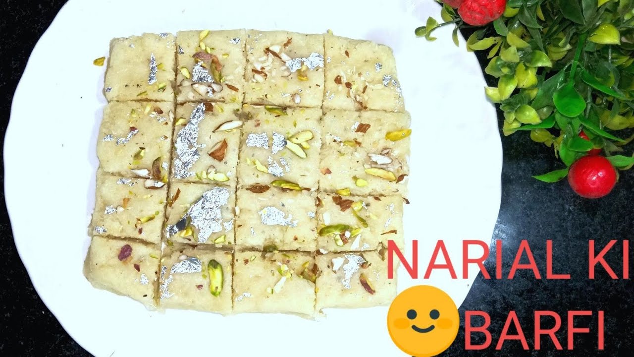 Narial ki Barfi | kaise banaen|very delicious 😋👍 - YouTube