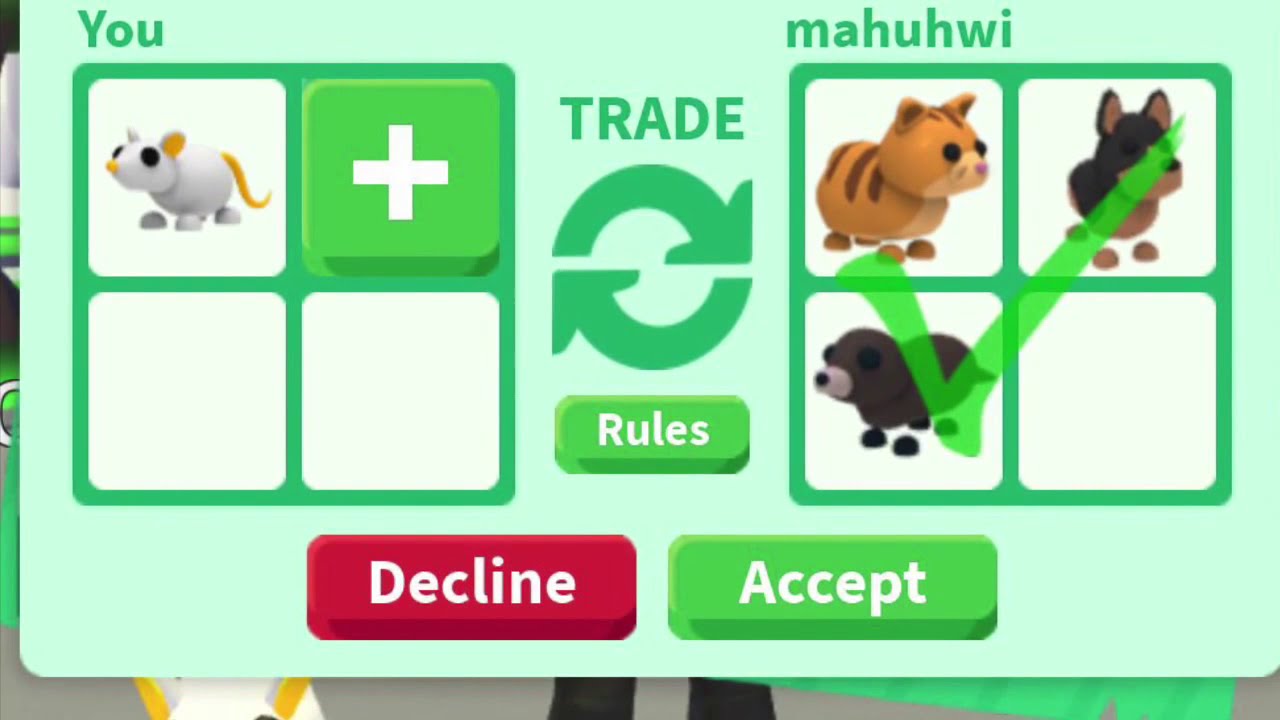 What People Trade for a Golden Rat and Shrew! Roblox Adopt Me!} - YouTube