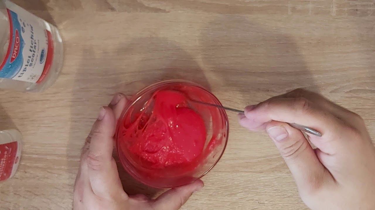 PERFECT RED SLIME! FASTEST AMAZING RED SLIME EVER. 100% HOME MADE ...