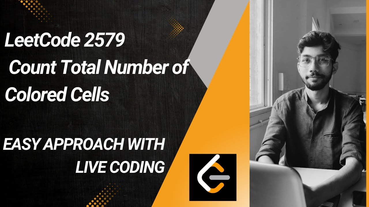 Count Total Number Of Colored Cells Leetcode 2579 Math Leetcode 8840