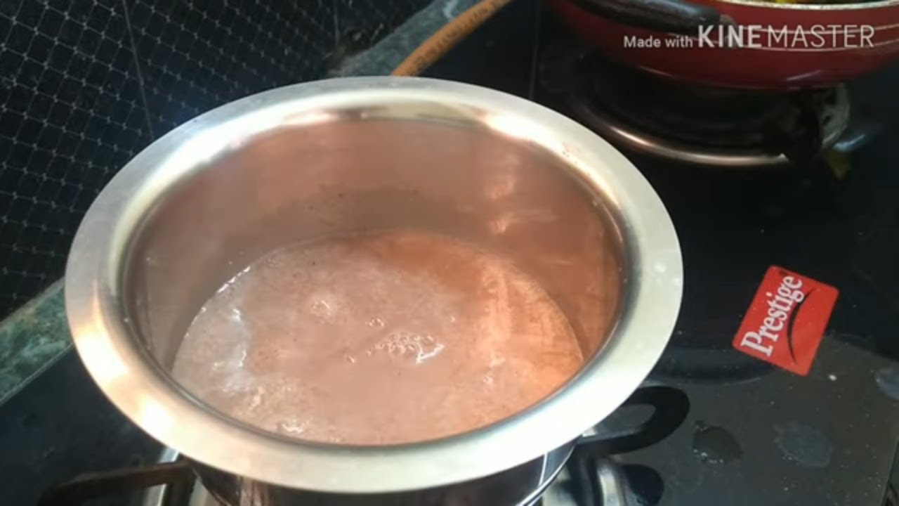 ragi porridge recipe/ how to make ragi java/ Breakfast recipe - YouTube