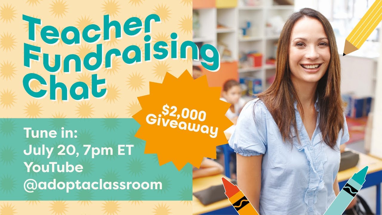 Fundraising Chat: How To Raise Donations For Classroom Supplies - YouTube