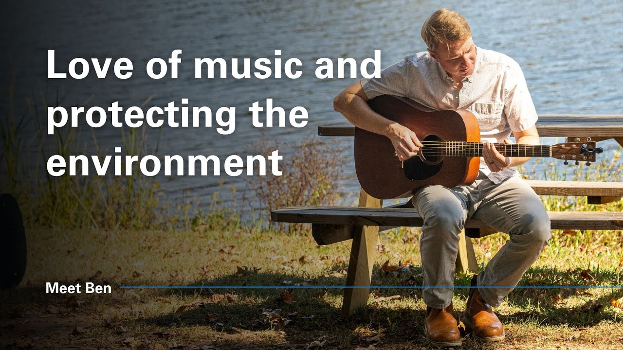 Love of music and protecting the environment - YouTube