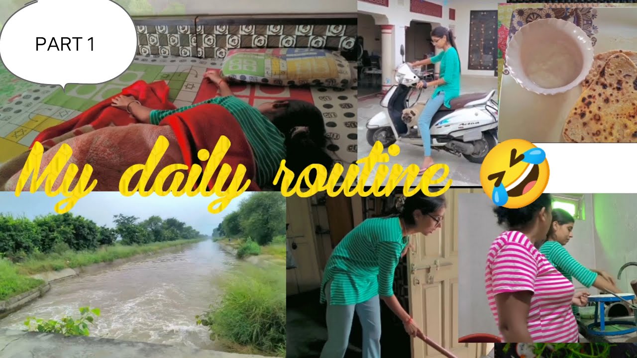 daily routine part 1 - YouTube