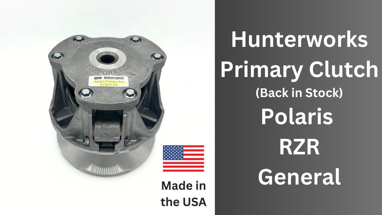 Back in Stock: Hunterworks Polaris Primary Clutch - YouTube