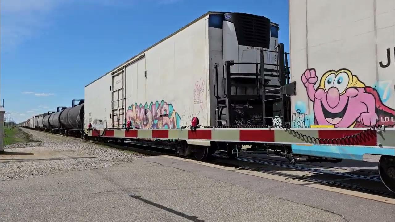 CP 8113 east - Industrial Rd NW of Portage - 050524 - YouTube