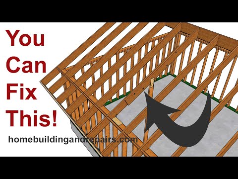 How To Repair A Broken Roof Truss