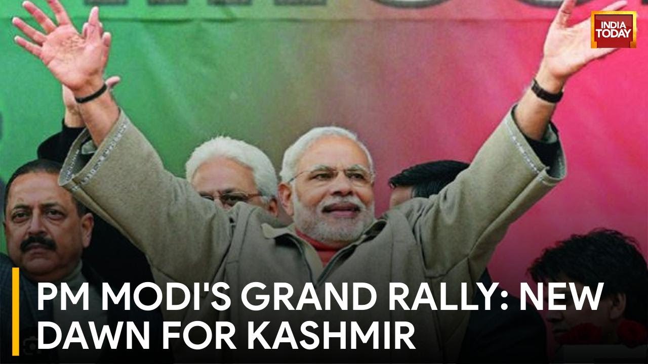 PM Narendra Modi's Grand Rally in Srinagar Marks New Era for Kashmir ...