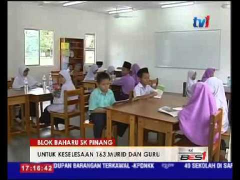 PENDIDIKAN - SK PINANG SAMARAHAN DAPAT BLOK BAHARU GUNA IBS [17 APRIL ...