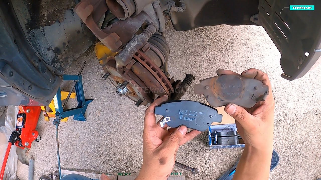 DIY Tukar PERSONA TRW FRONT BRAKE PAD | Engine Campro | TEknoLaGI - YouTube