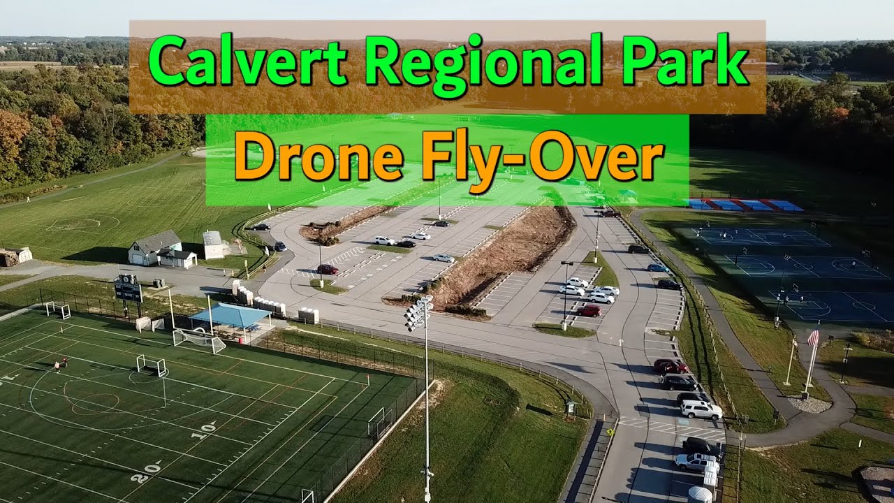 Calvert Regional Park | Drone Flyover - YouTube