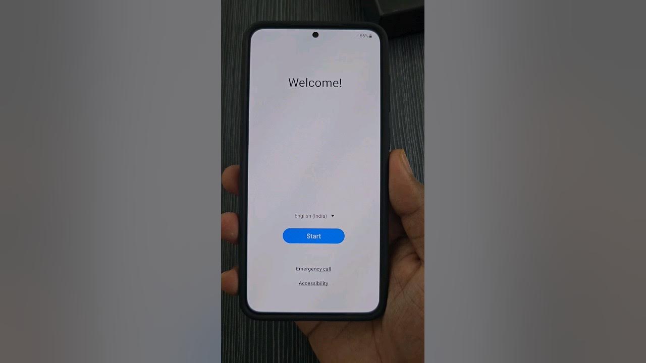 Samsung Galaxy S23+ welcome screen - "Welcome!" #shorts - YouTube