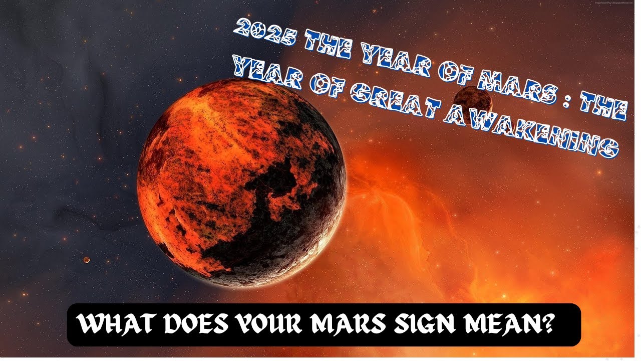 WHAT DOES YOUR MARS SIGN MEAN? - YouTube