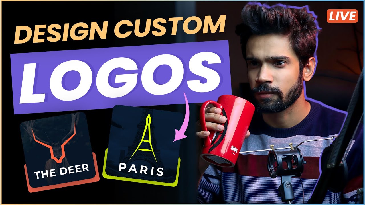 How to Design a Logo for Beginners - YouTube