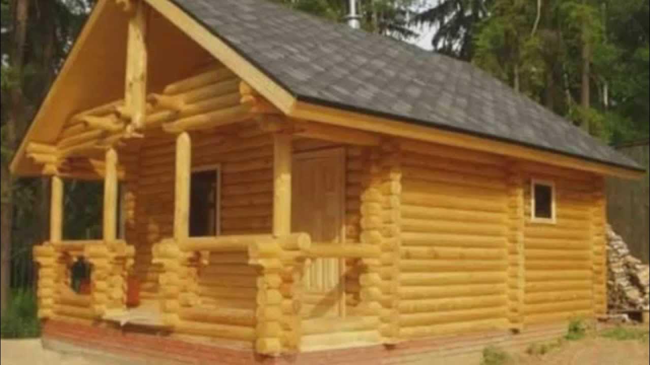 Срубы бань в Беларуси. Продажа срубов бань - YouTube