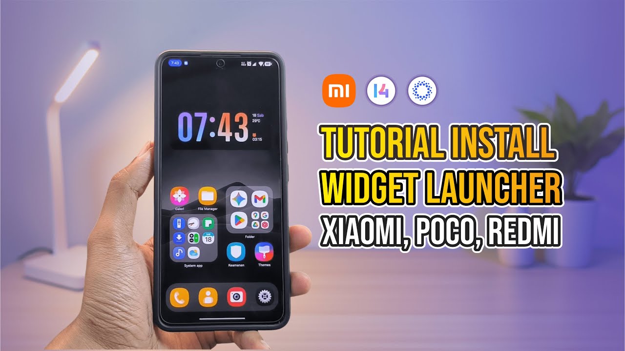 Cara Install Super Widget Keren Di Xiaomi HyperOS - YouTube