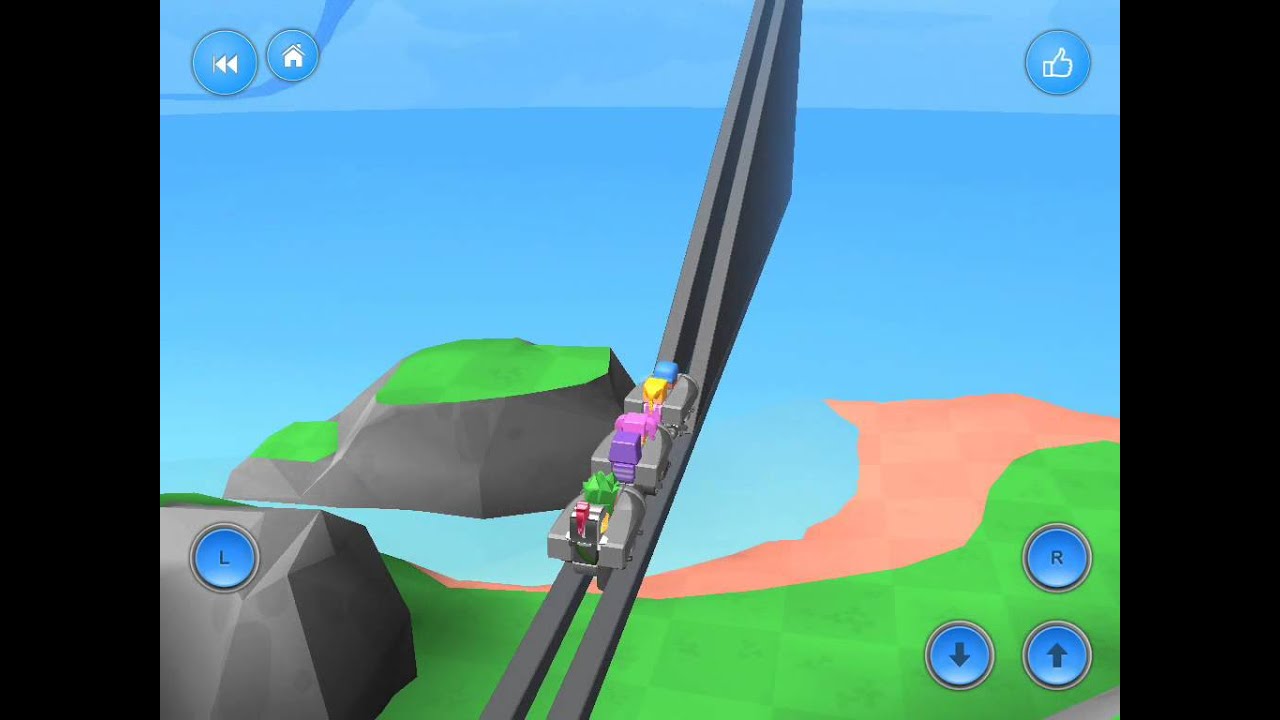 [Blocksworld HD] ROLLER COASTER | Ep. 1 |Entertainment - YouTube