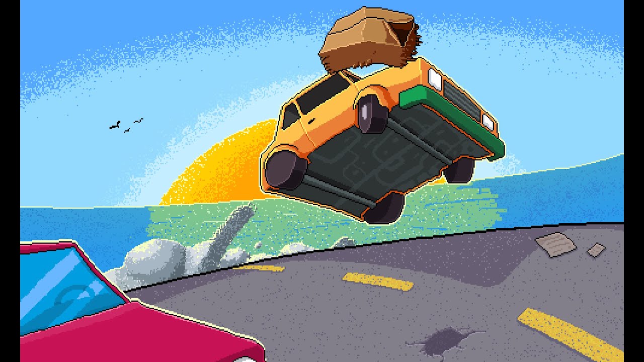 pixel art splash screen - YouTube