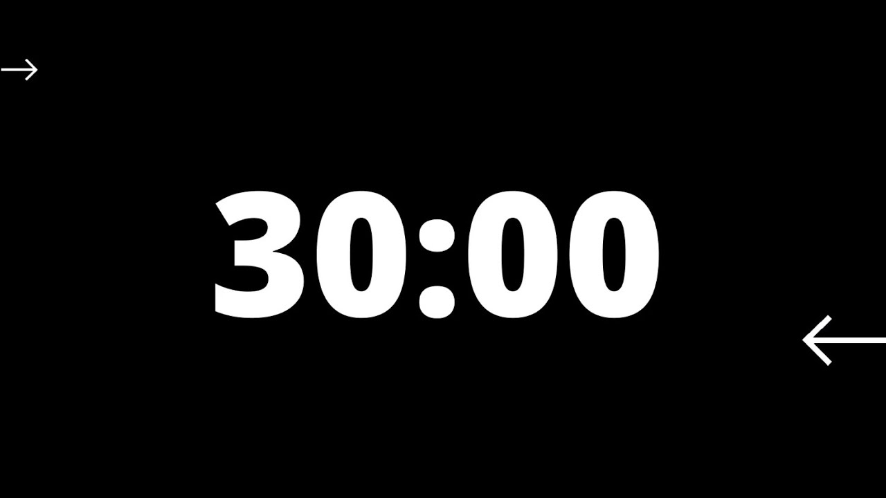 Set 30 minute timer - wolfjr Set 30 minute timer - wolfjr