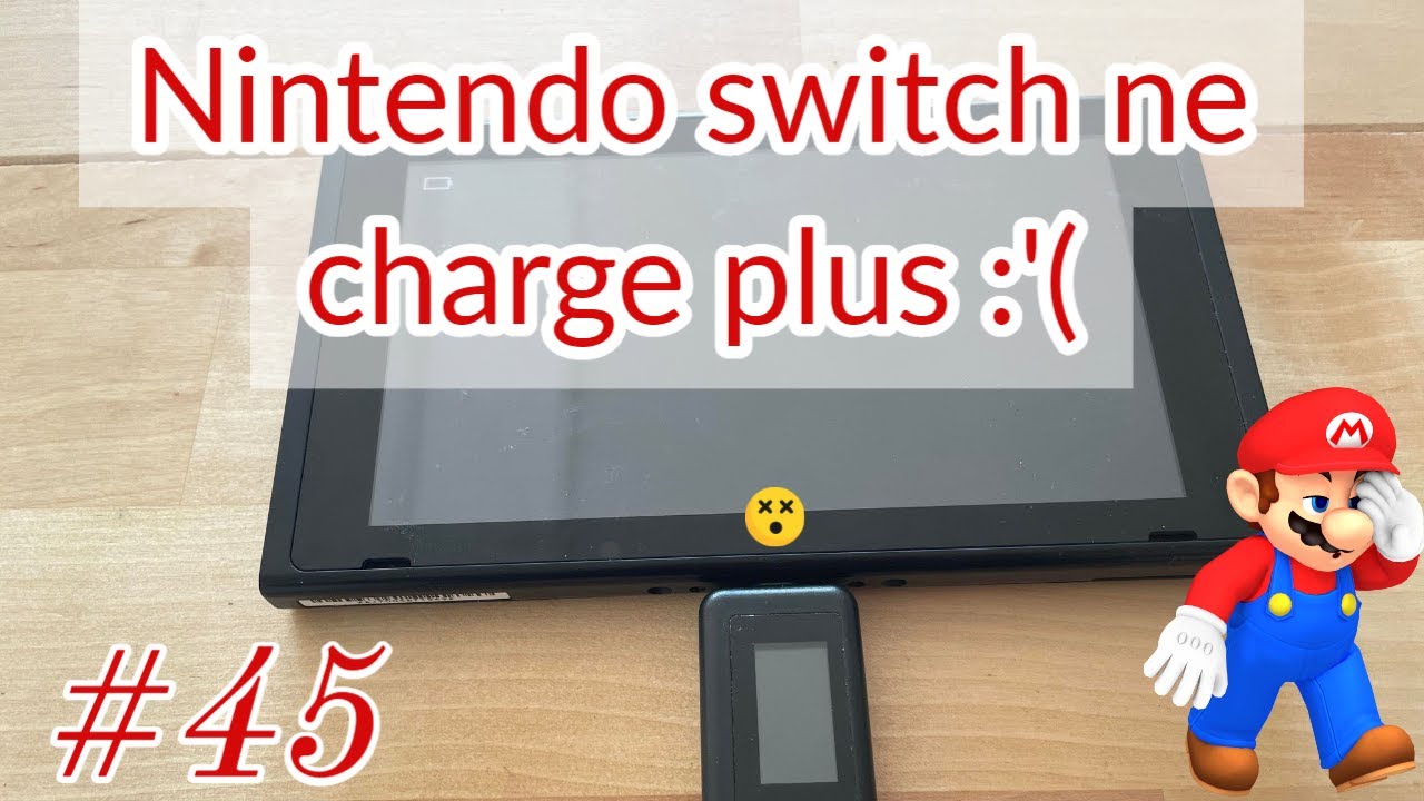 Nintendo Switch USB ne charge plus - CA #45 - YouTube