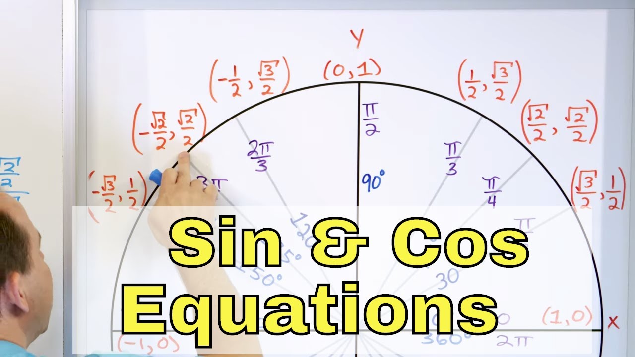 Learn To Solve Sin Cos Equations Solving Trig Equations Part 1