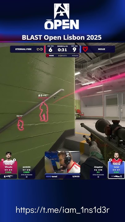 torszi's AWP in business | Eternal Fire vs MOUZ | Blast Open Lisbon 2025 #cs2 #gaming #esports ...