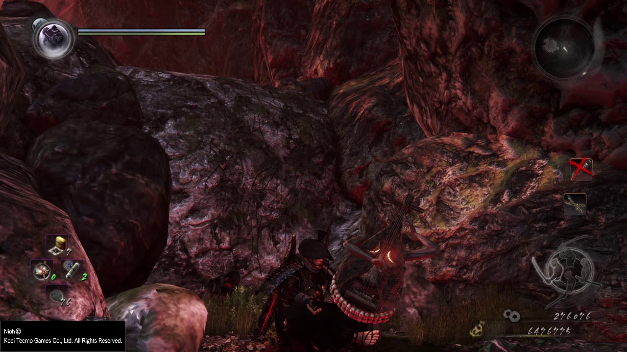 Nioh: A very creepy Biwa Boku Boku bug - YouTube
