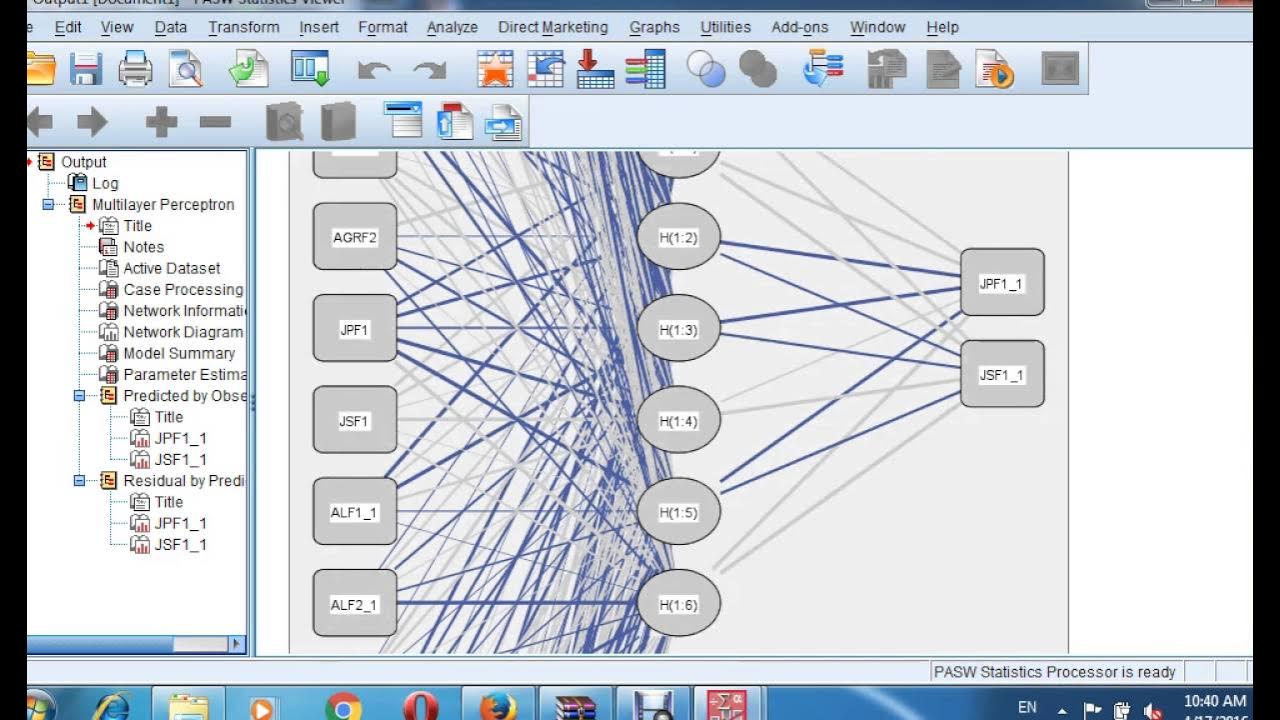 Tutorial NEURAL NETWORK in course Multivariate Data Analysis - YouTube