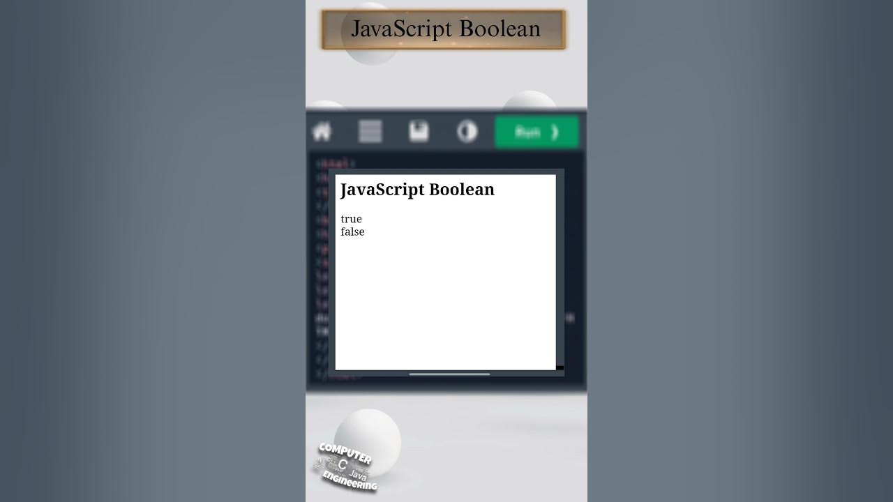 𝐉𝐚𝐯𝐚𝐒𝐜𝐫𝐢𝐩𝐭 𝐁𝐨𝐨𝐥𝐞𝐚𝐧 | #javascript #boolean #html #css #script #webdesign #design ...