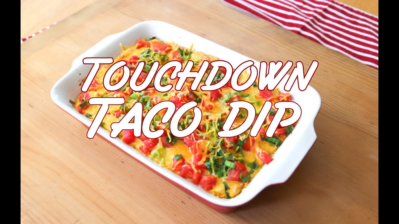 Disney animation touchdown taco dip and chips - sekahero