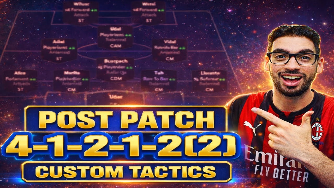 *POST PATCH* BEST META 41212(2) FORMATION AND CUSTOM TACTICS | FC 26 ...