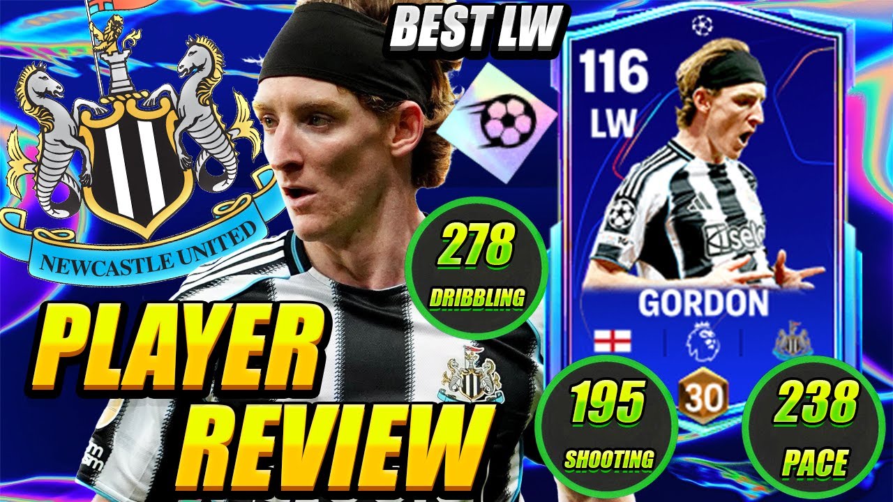 UCL Gordon Player Review! 111 UCL Primetime Gordon Review! FC Mobile 26 ...
