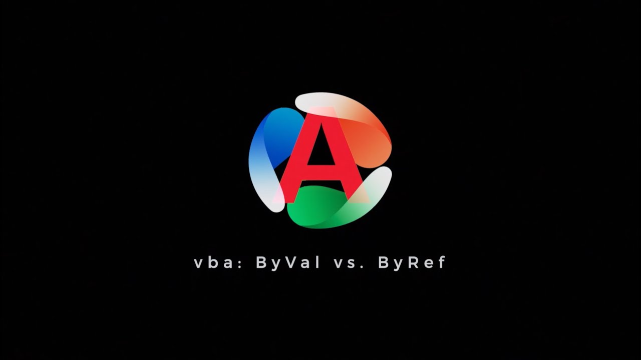 Destello Formativo 273 Vba Byval Vs Byref Youtube