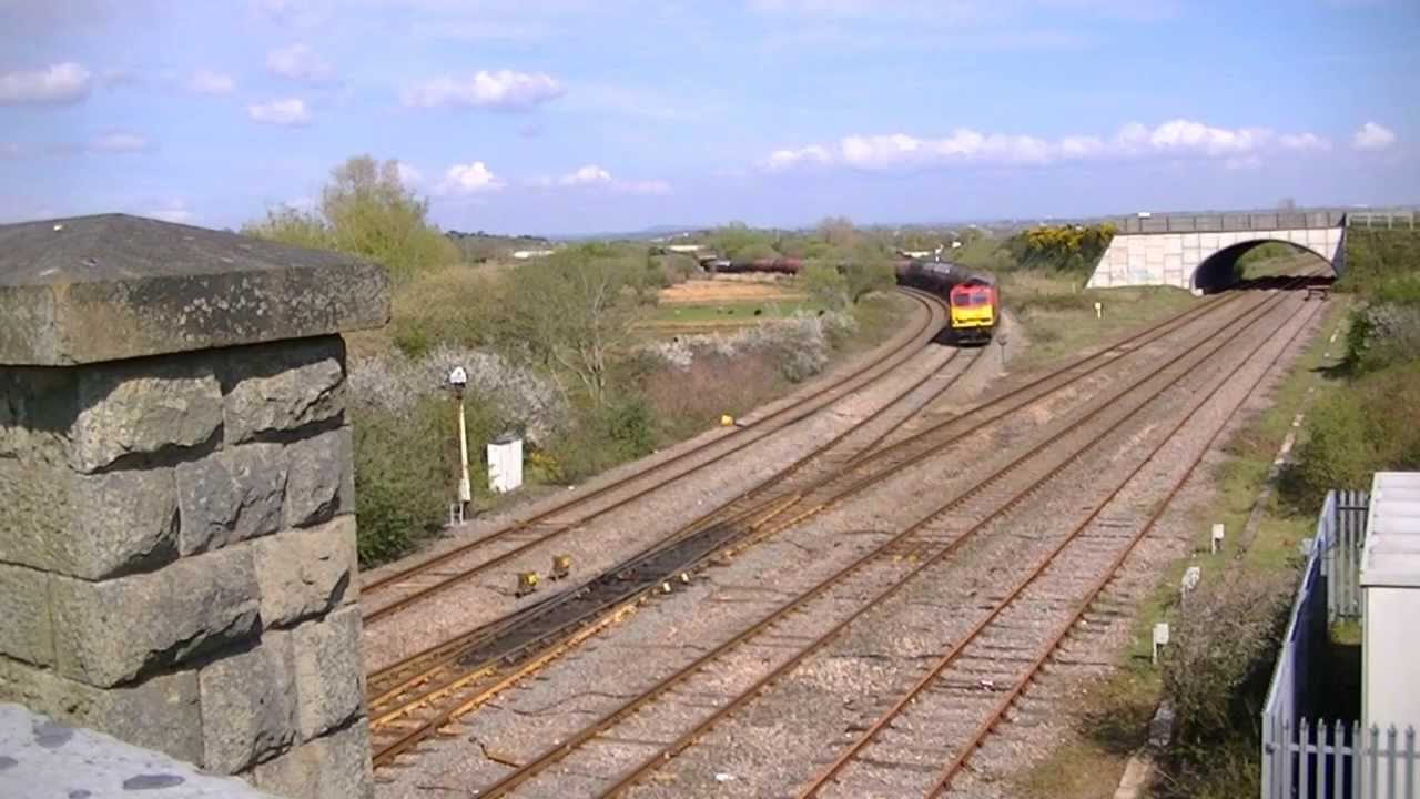 Class 60/017 Westerleigh - Robeston Murco Tanks 06.05.2013 - YouTube