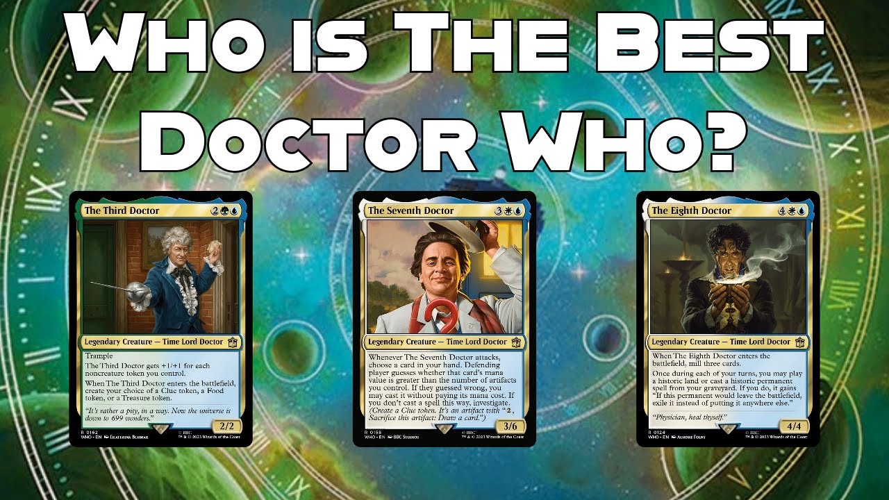 MTG Dr. Who Spoilers the Best Doctor and Companion Combinations #mtg ...