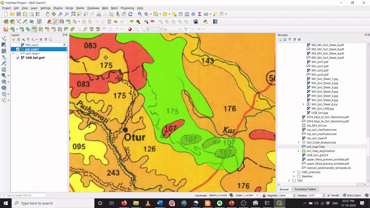 QGIS: Advanced digitisation toolbar | Adding ring | Using a Snapping ...
