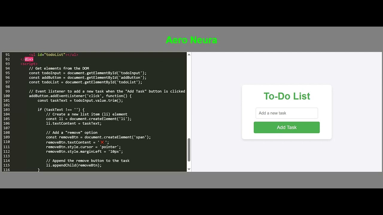 Add Dynamic Interactivity to Your To-Do List | Part 3 | JavaScript ...