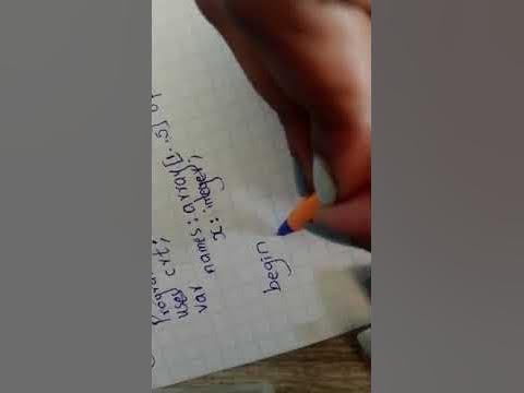 Introduction to arrays in Pascal - YouTube